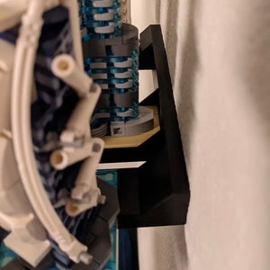 Wall Mount for LEGO Architecture Skylines 3D Printing Floating Shelf ...