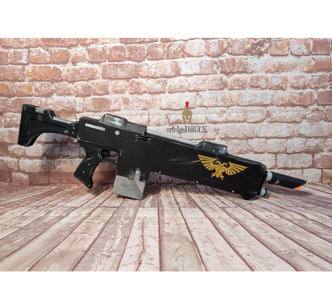 Lasgun Laser Weapon Suitable for Warhammer 40k Darktide Cosplay 3D ...