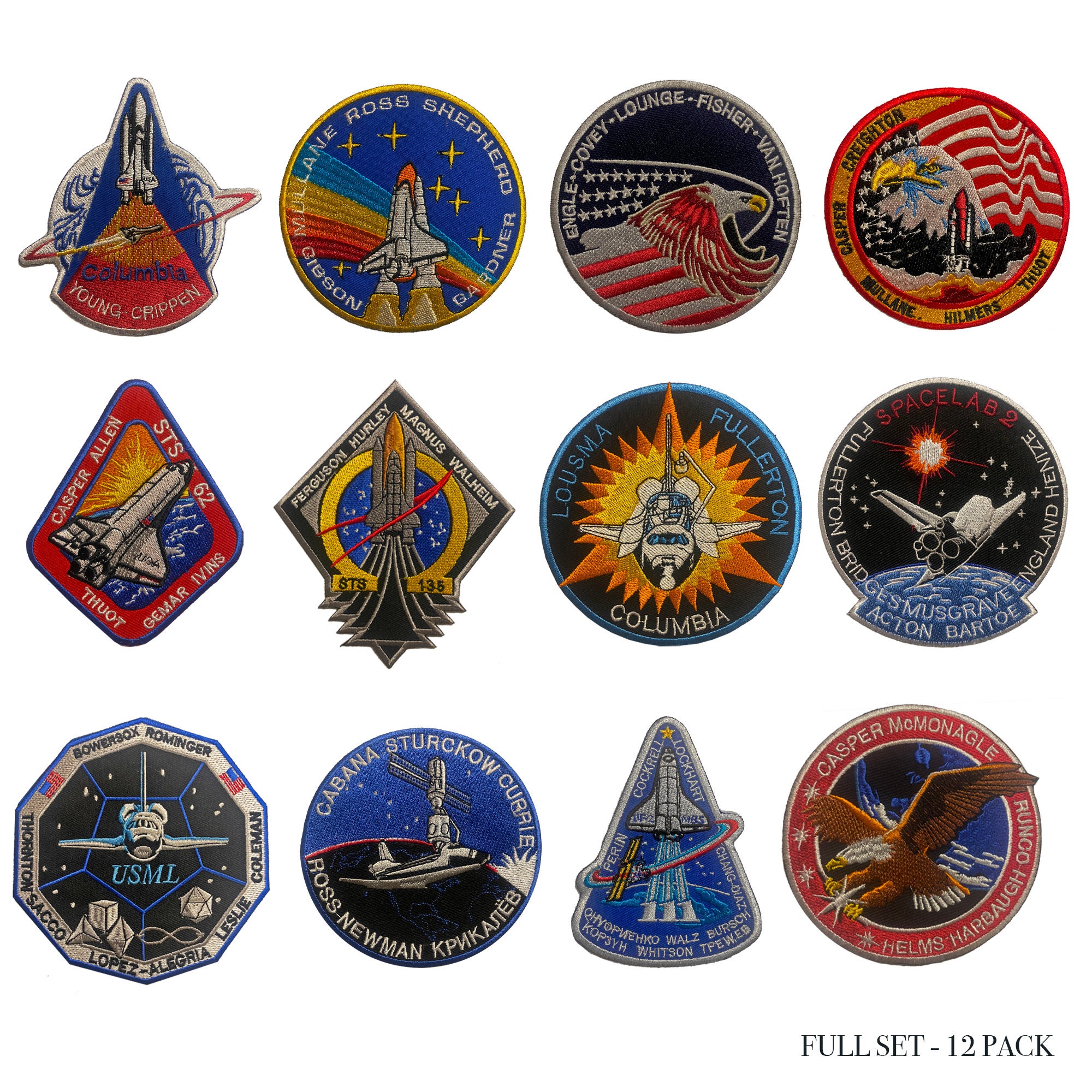Vintage Nasa Patches
