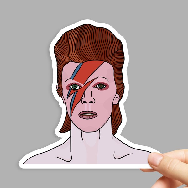 David Bowie Sticker - Etsy