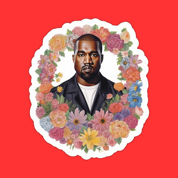 Kanye Sticker - Etsy