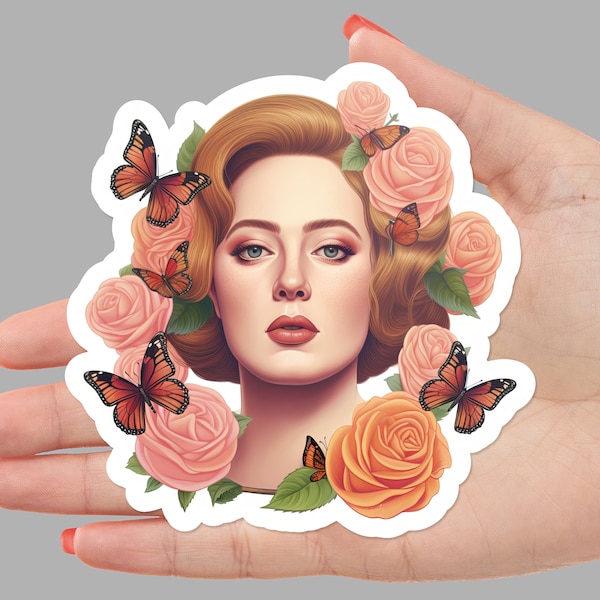 Adele Sticker - Etsy