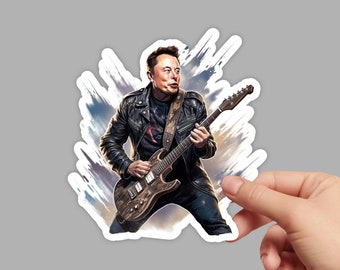 Elon Musk Sticker - Etsy