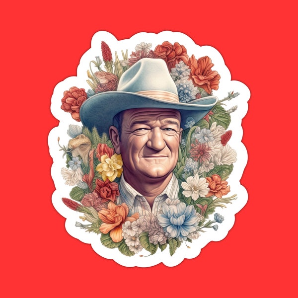 John Wayne Sticker - Etsy