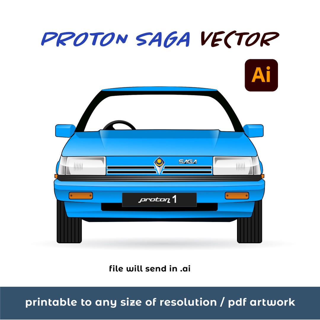 POSTER - PROTON SAGA Vector- Used for Prop - Etsy
