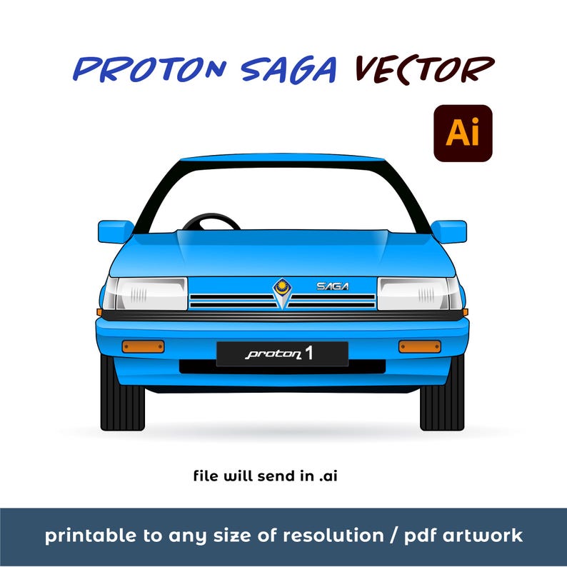 POSTER - PROTON SAGA Vector- Used for Prop - Etsy