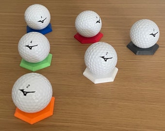 Putting Green Shaped Golf Ball Display - Etsy