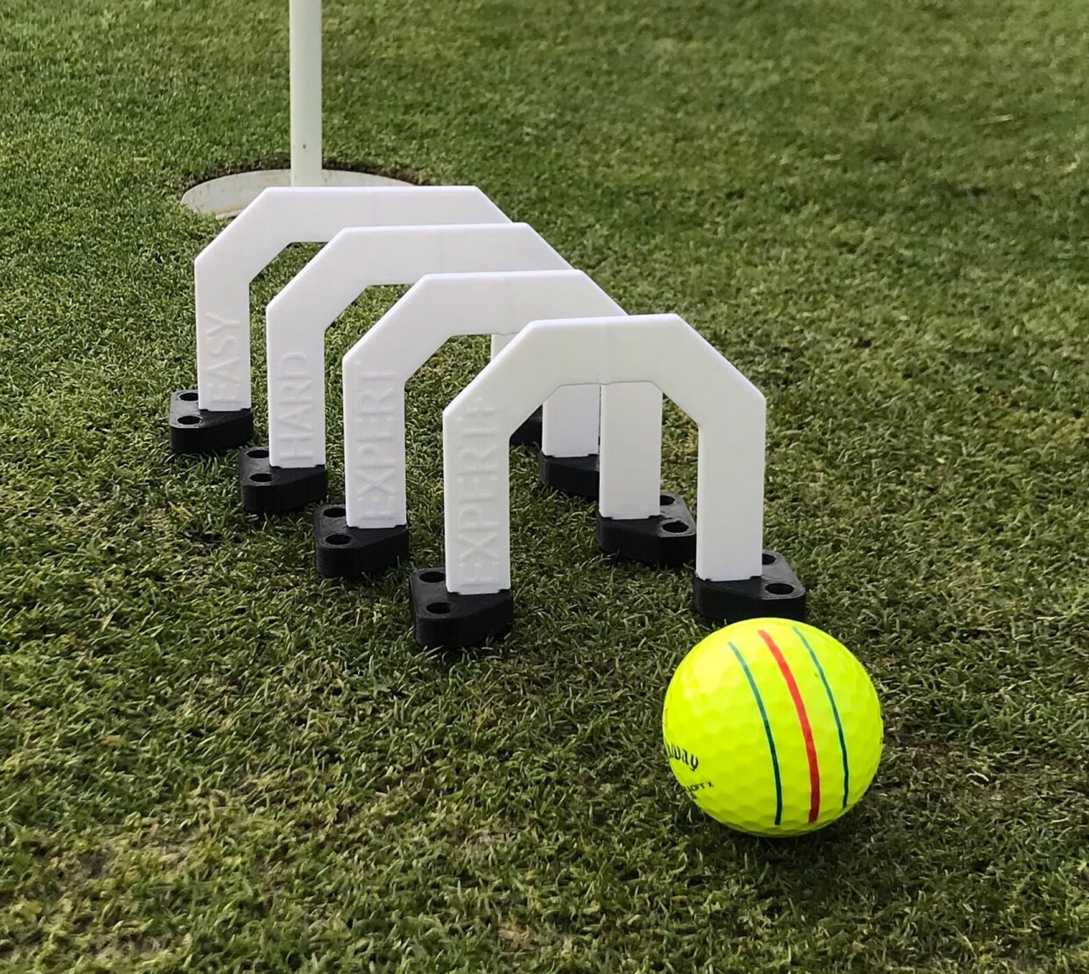 Golf Putting Gates Become a Putting Expert Set of 4 - Etsy