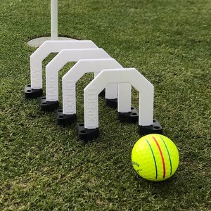 Golf Putting Gates Become a Putting Expert Set of 4 - Etsy