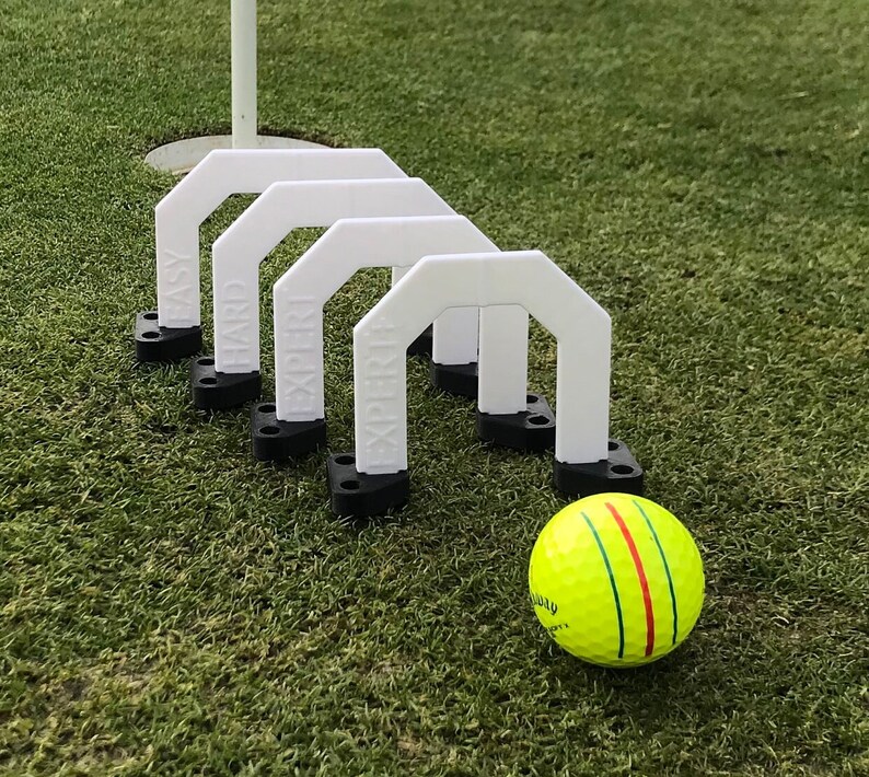 Golf Putting Gates Become a Putting Expert Set of 4 - Etsy