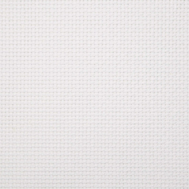 18 Count White Aida Cloth: Cross Stitch Fabric (18x28 Inch) - Etsy