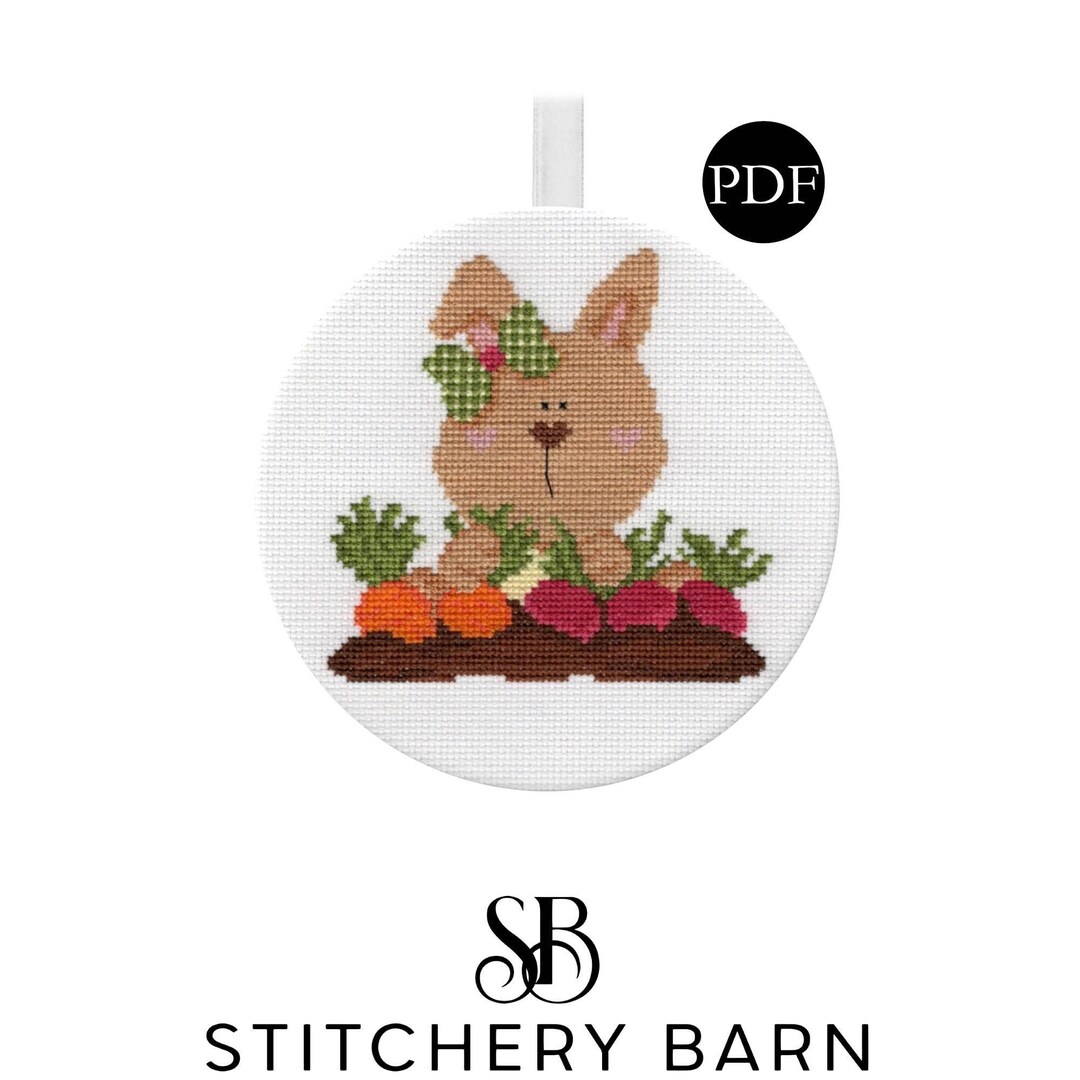 Ginger's Little Patch Cross Stitch Pattern - Stitchery Barn - in the ...