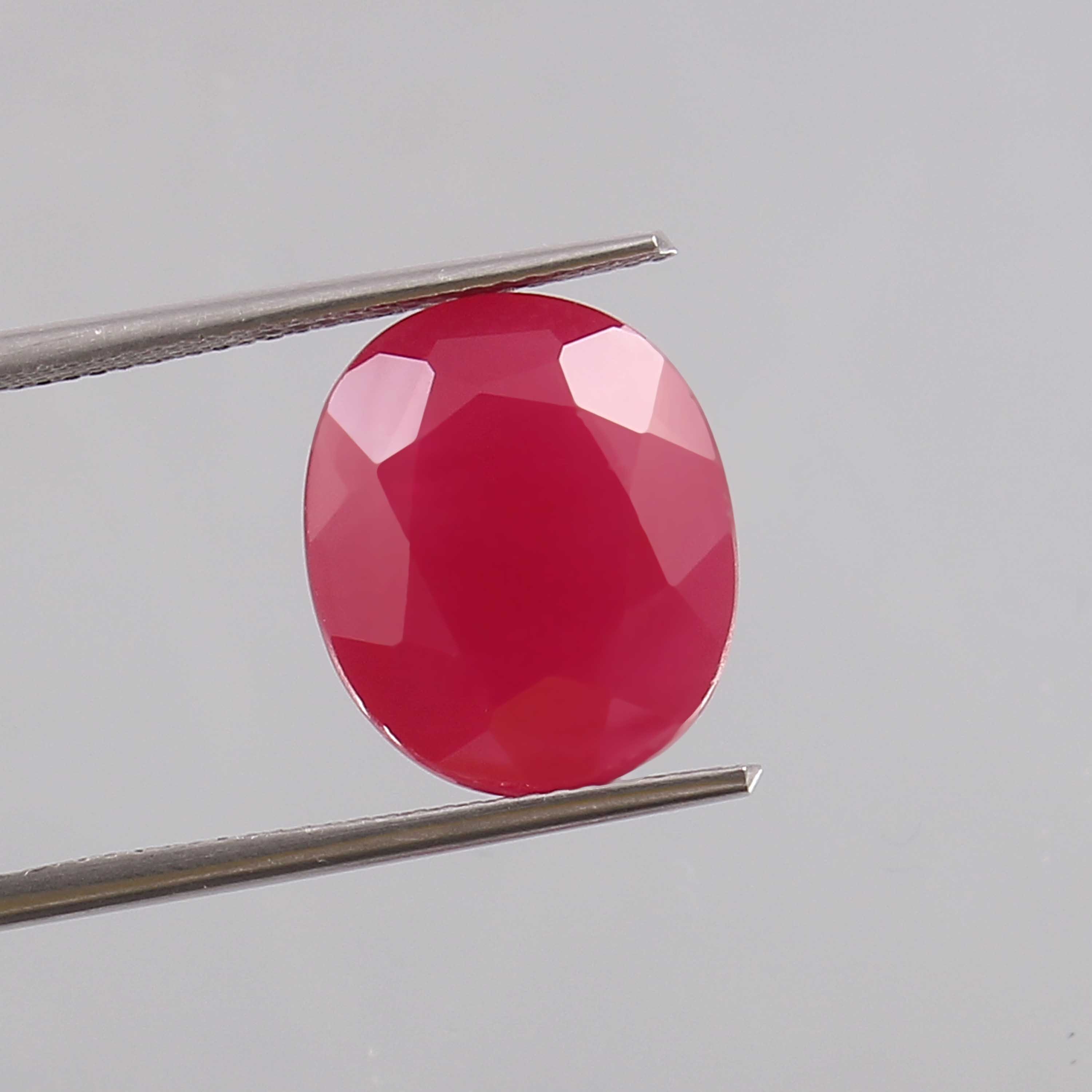 AAA 15x20 Mm Burma Red Ruby Cut Gemstone Loose Oval Cut Gemstone ...