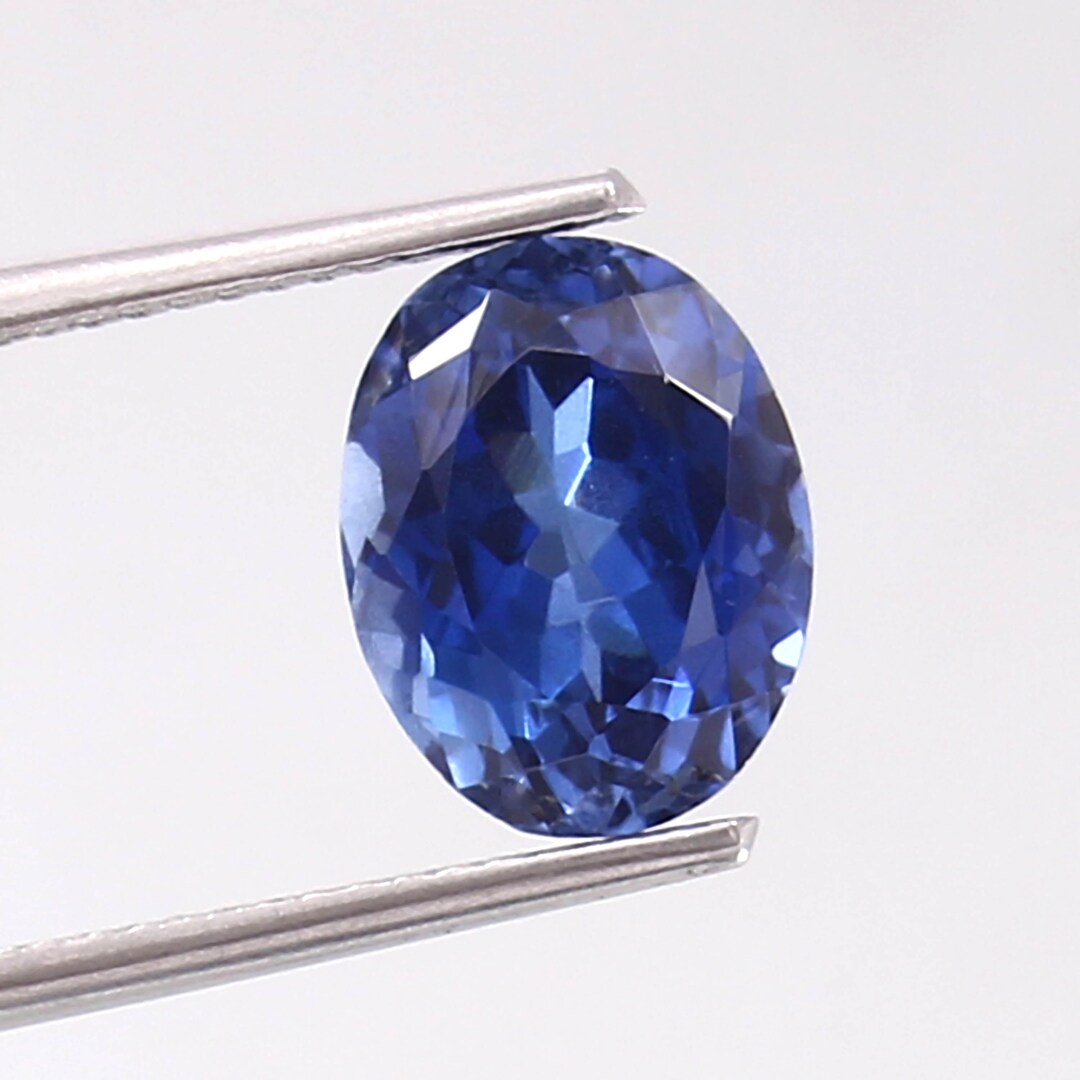 AAA Ceylon Blue Sapphire Radiant Cut Loose Gemstone: 3.50 Ct - Etsy