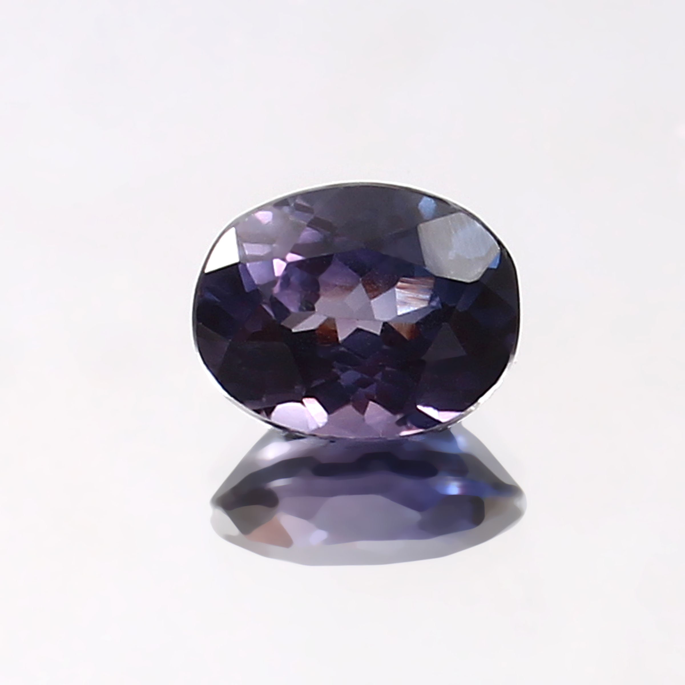 AAA 3 Ct Purple Pink Ceylon Taaffeite Sapphire Loose Oval Gemstone Cut ...