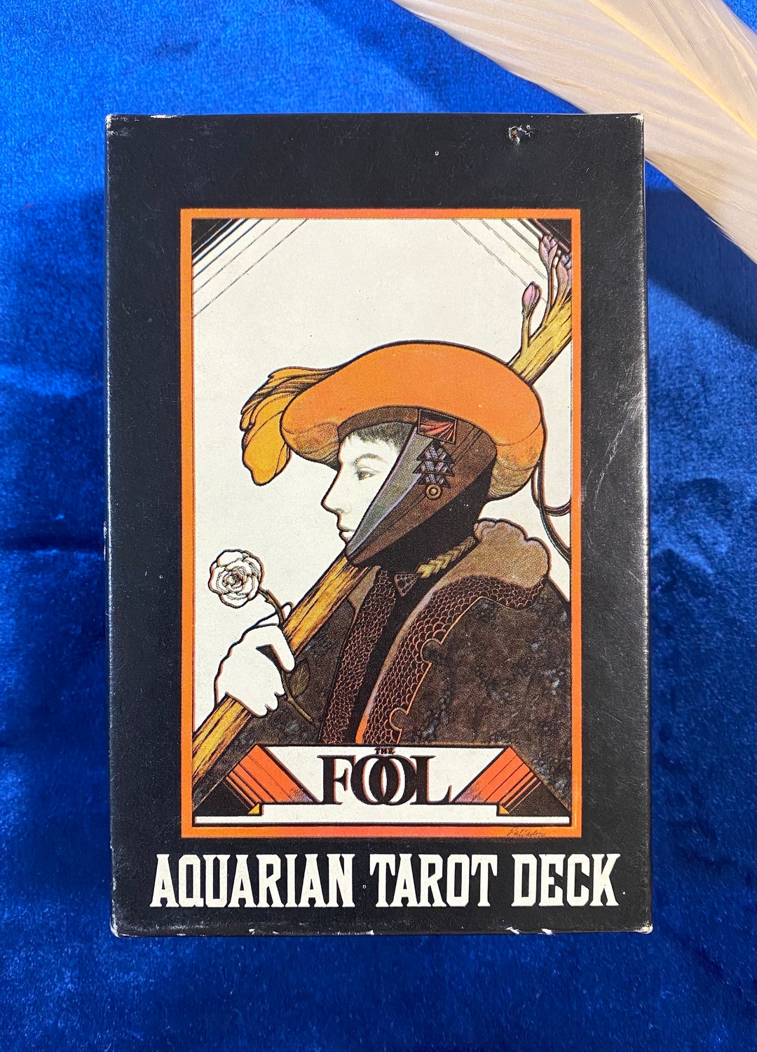 Vintage AQUARIAN TAROT DECK Tarot, Authentic, 1970 Morgan Press Inc ...