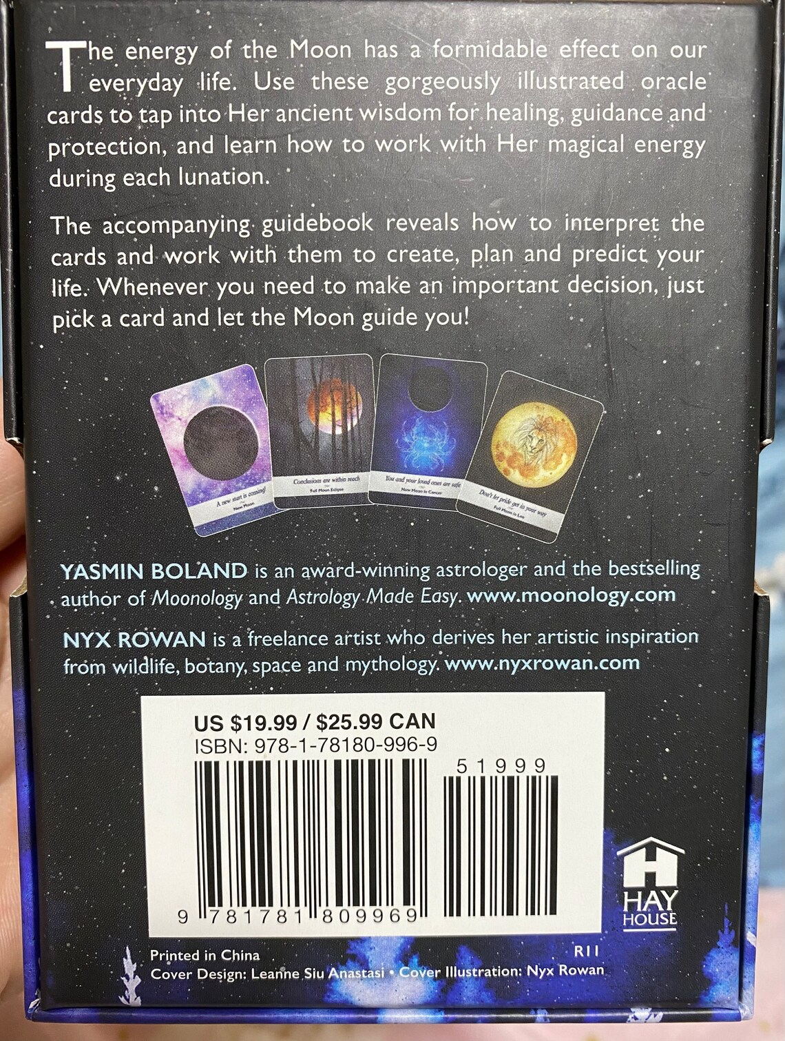 Moonology Oracle, Queen of the Moon Oracle 44 Cards Decks and Guidebook ...