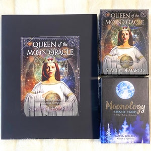 Moonology Oracle, Queen of the Moon Oracle 44 Cards Decks and Guidebook ...