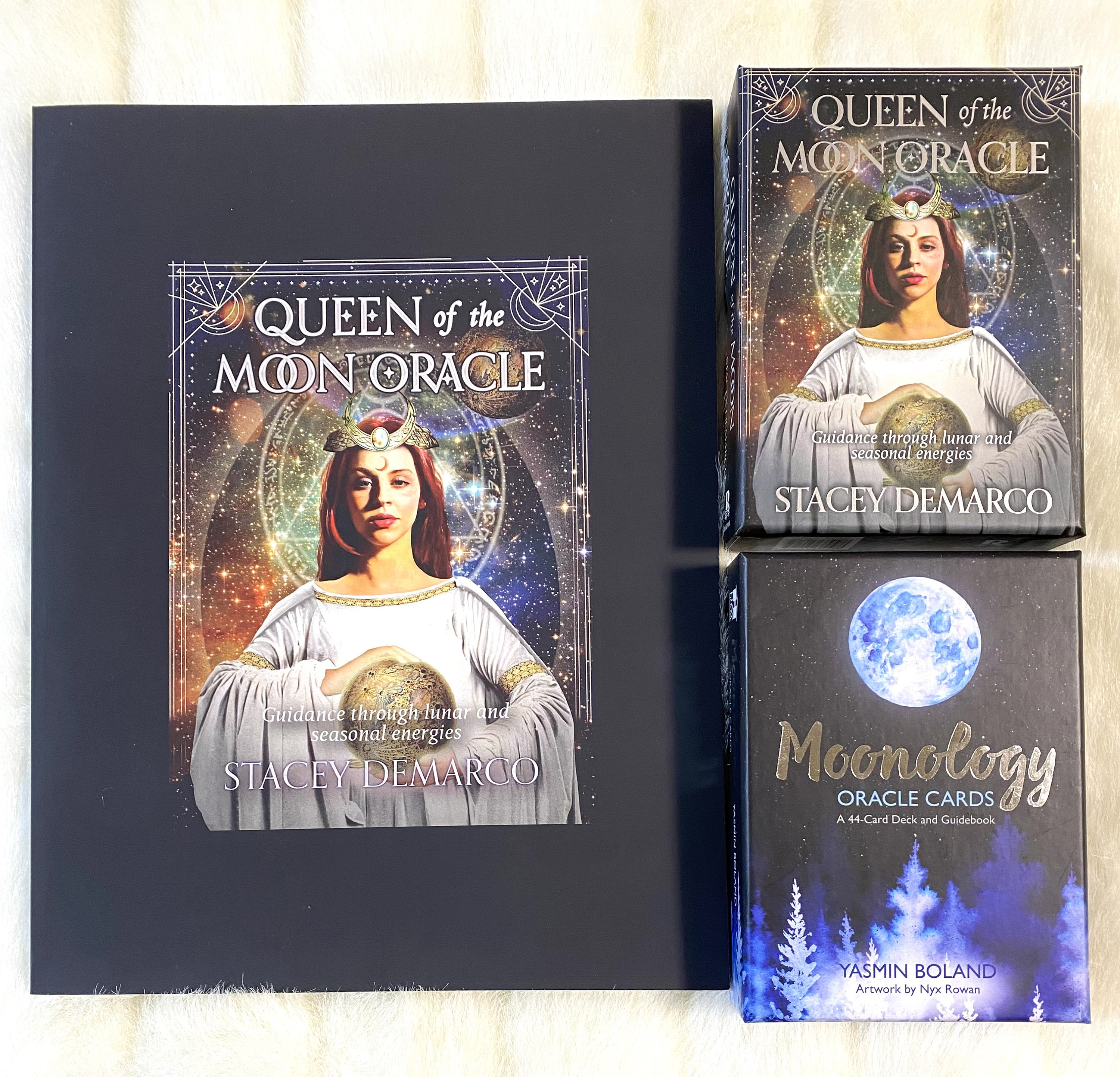 Moonology Oracle, Queen of the Moon Oracle 44 Cards Decks and Guidebook ...