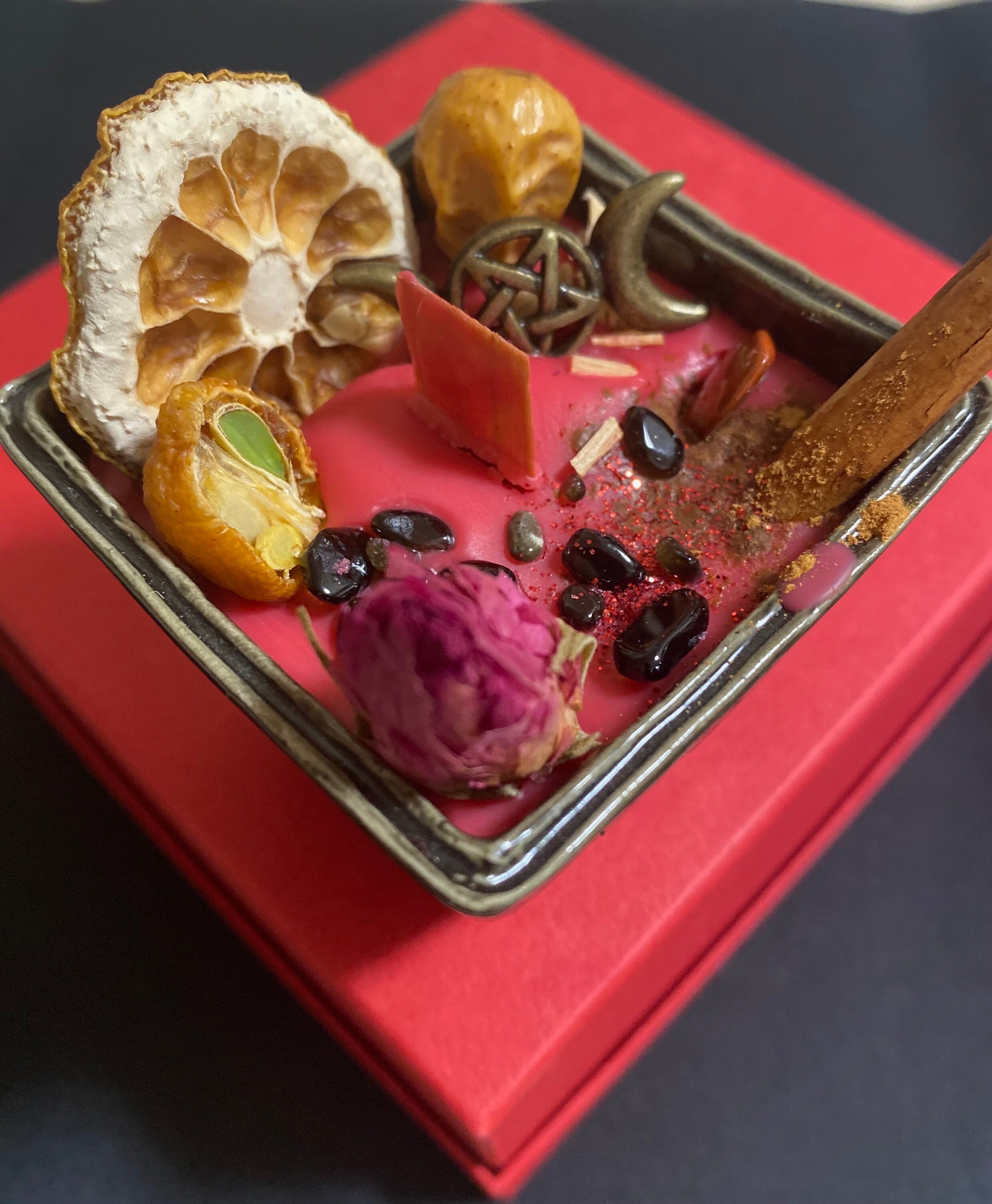 Lilith Altar Kit Dark Moon Goddess Statue, Pagan, Winged Lilith ...