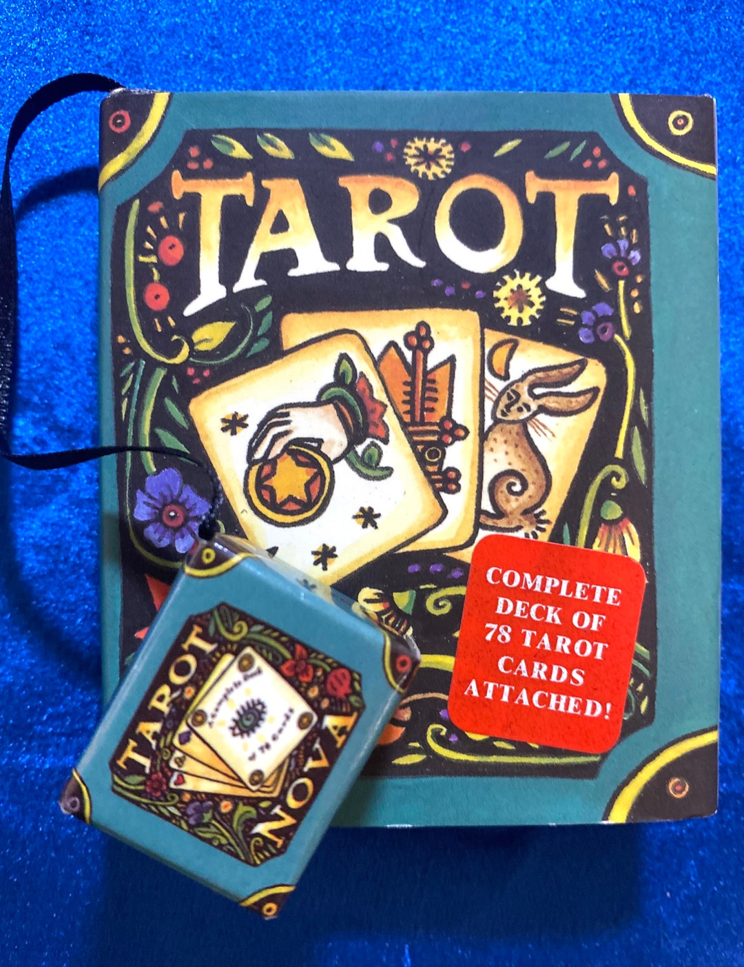 Rare, Vintage TAROT by Dennis Fairchild Miniature Book and Miniature Card Tarot Nova. A Running ...