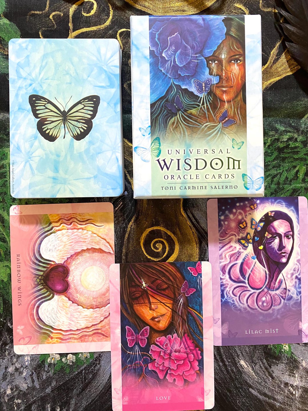 UNIVERSAL WISDOM Oracle Cards by Toni Carmine Salerno, 45 Cards and ...