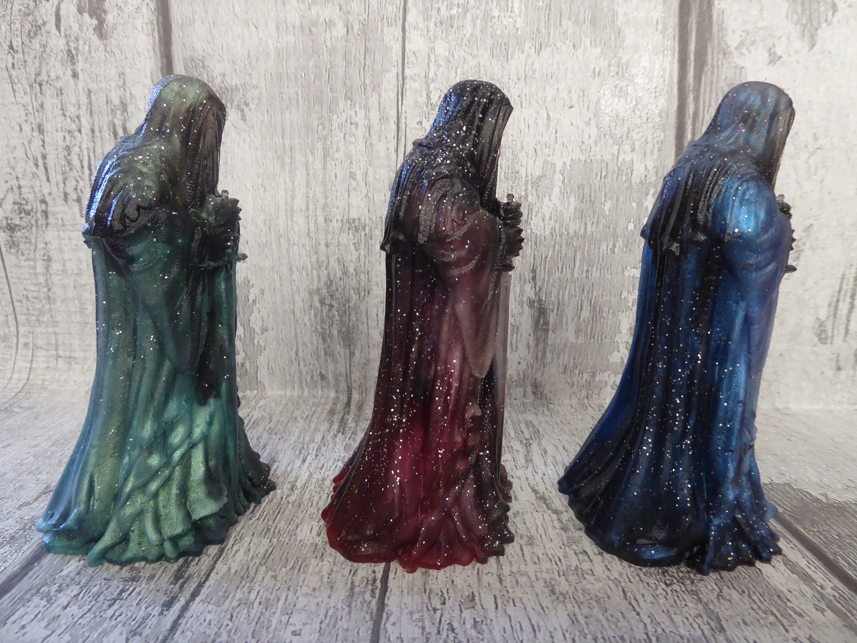 The Grim Reaper Resin Statue Death Resin Statue Faceless - Etsy