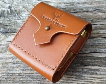 Leather Rifle Ammo Pouch - Etsy