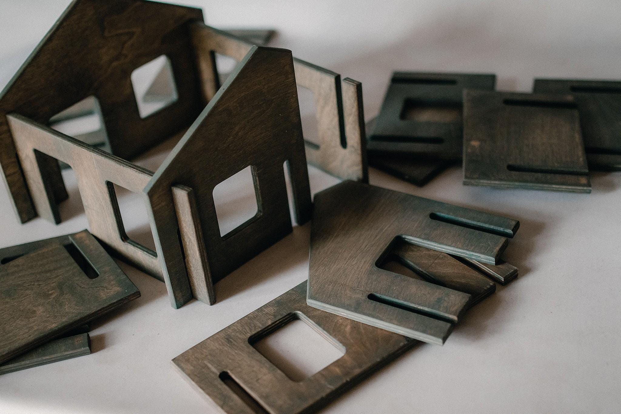Customizable Plywood House Kit - Etsy