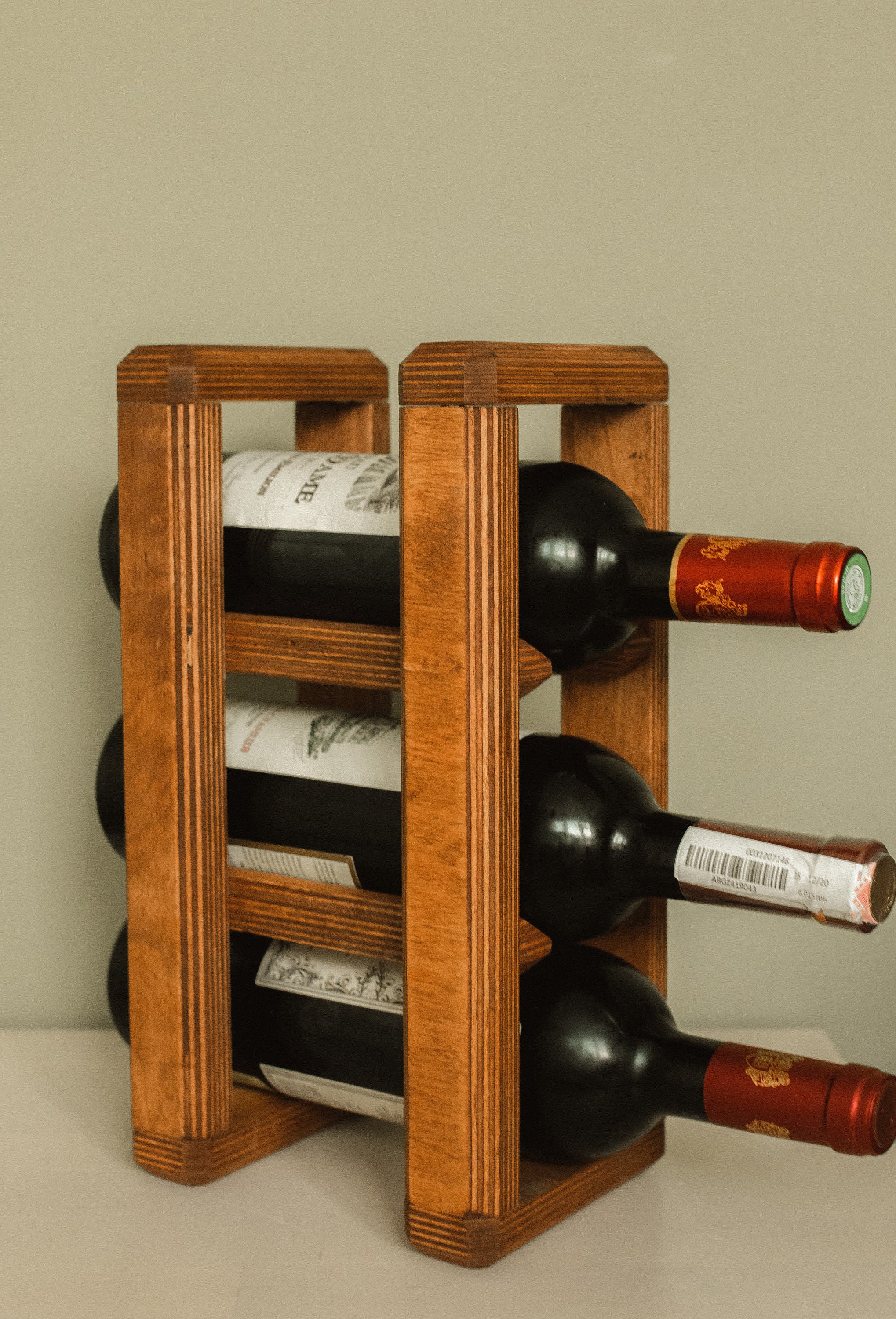 Tabletop Wine Rack - Etsy