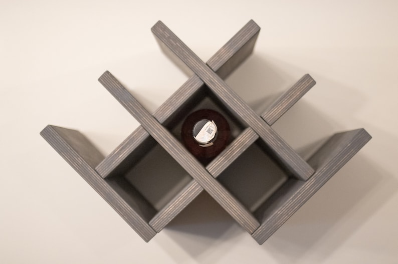 A Wooden Wine Rack - Etsy