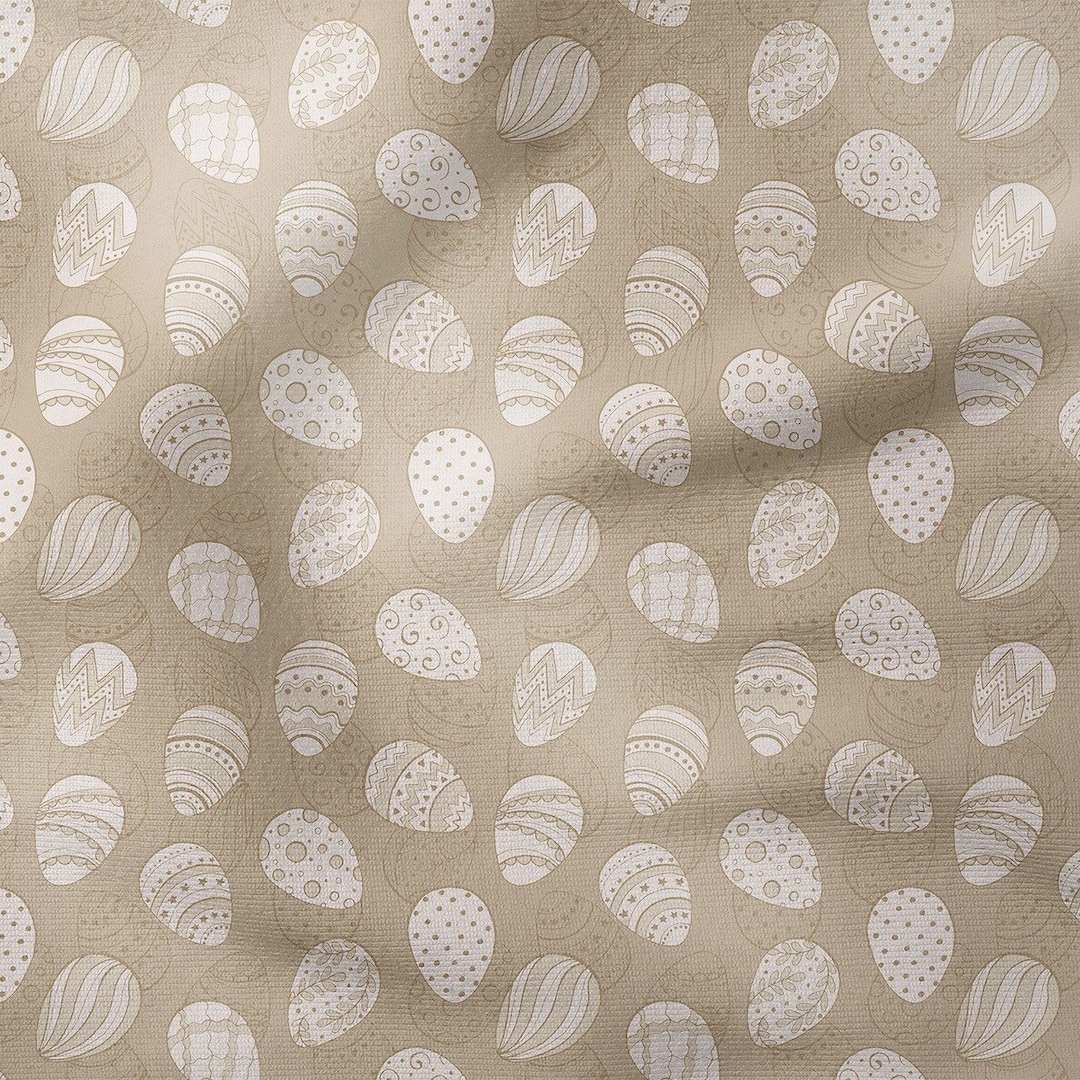 Easter Print Fabric,easter Eggs Patterned,easter Decoration Fabric,soft ...