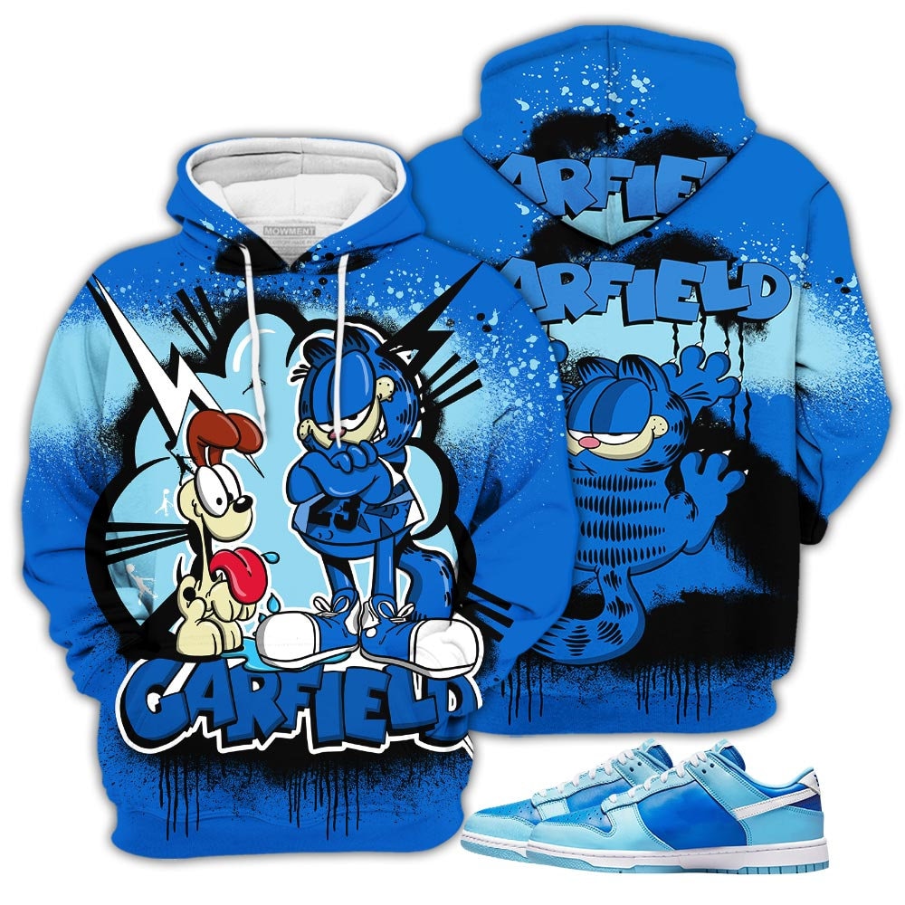 Garfield Odie Shirt Match Low Argon 2022 Tee, Dunk Low Argon 3D T-Shirt ...