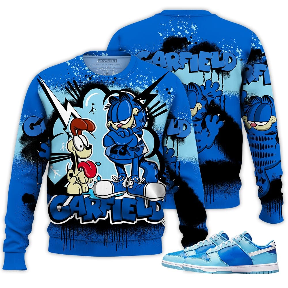 Garfield Odie Shirt Match Low Argon 2022 Tee, Dunk Low Argon 3D T-Shirt ...