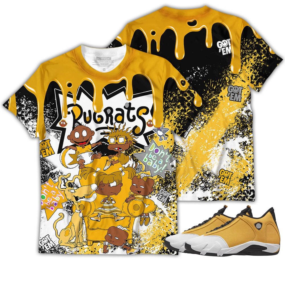 Shirt To Match Jordan 14 Retro Light Ginger - Melanin Rugrats Kids 90's ...
