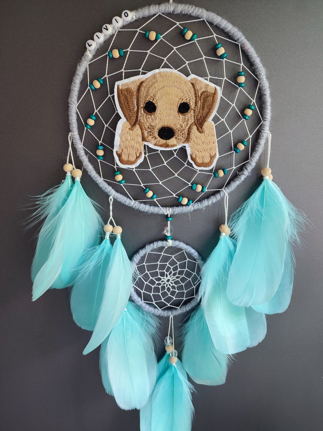 Labrador Retriever Dog Dream Catcher for Kids, Dreamcatcher Dog Lover ...