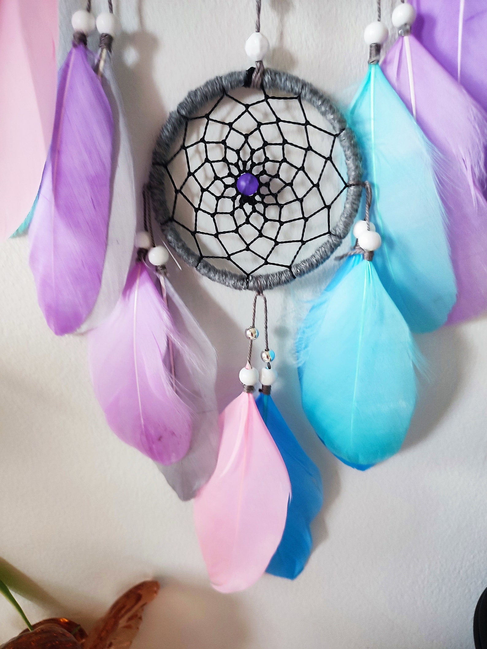 Stitch Dream Catcher Funky Room Decor, Stitch Gifts Dreamcatcher Purple ...
