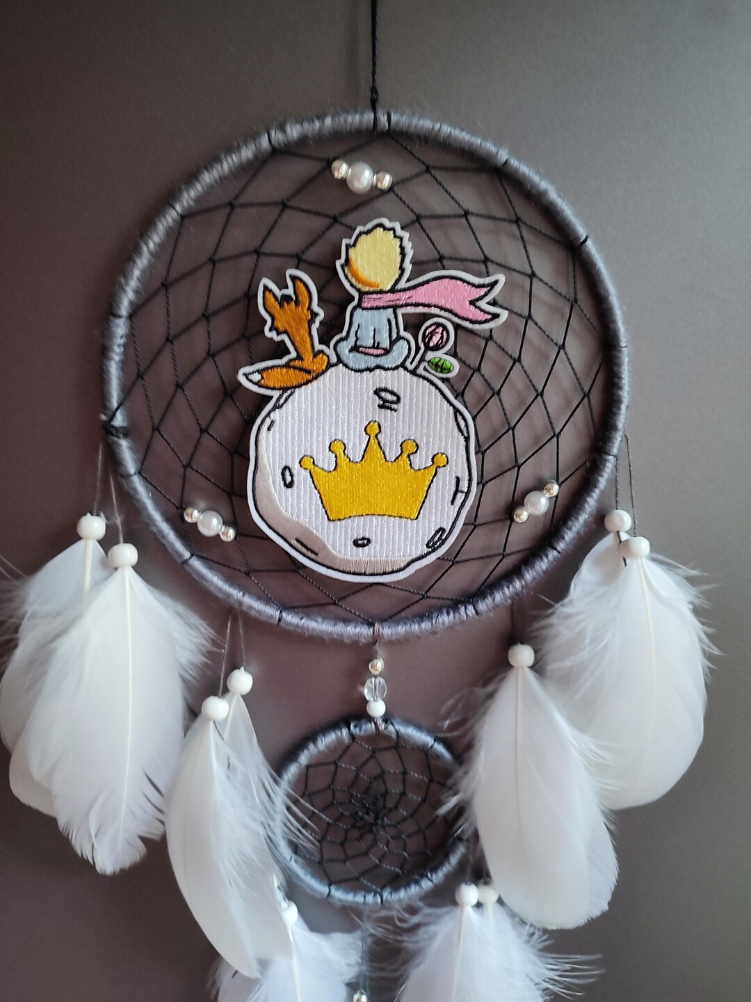 Personalized Little Prince Dreamcatcher for Kids, Nursery Wall Decor - Etsy