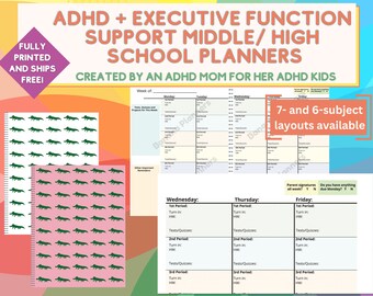2024 Kid's ADHD Planner Commercial Use Digital Planner - Etsy