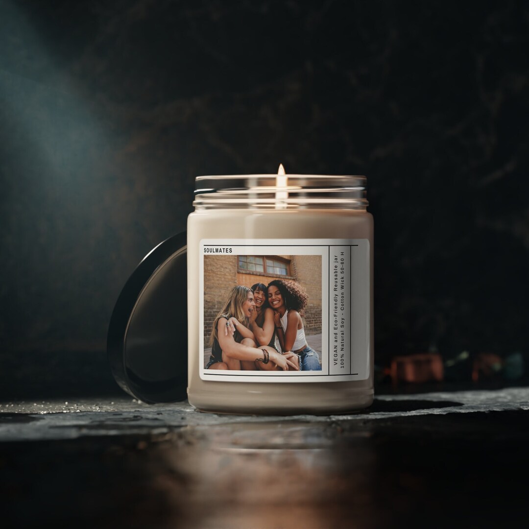 Personalized Photo Scented Candle Custom Picture Candle - Etsy