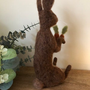 A Needle Felted Rabbit - Etsy