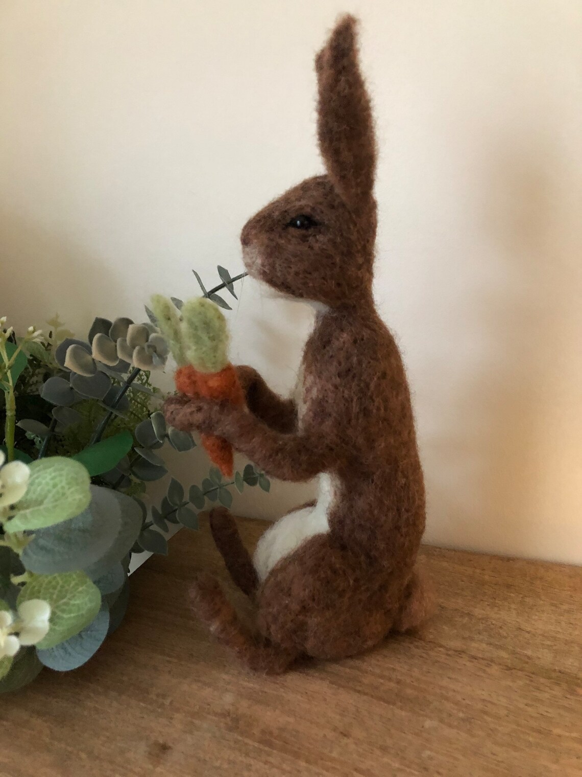 A Needle Felted Rabbit - Etsy