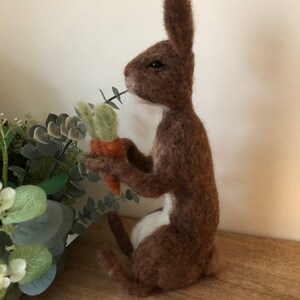 A Needle Felted Rabbit - Etsy