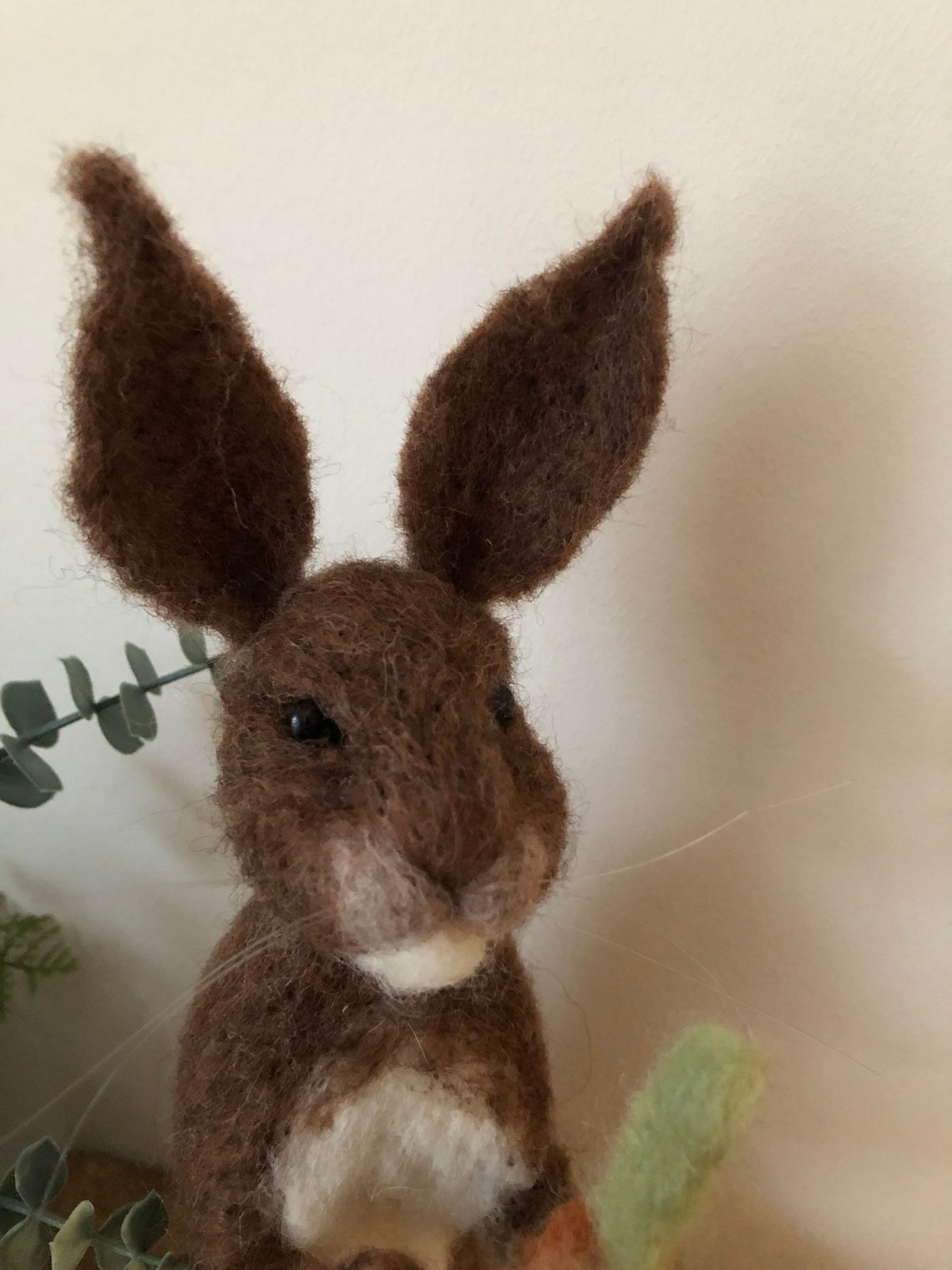 A Needle Felted Rabbit - Etsy