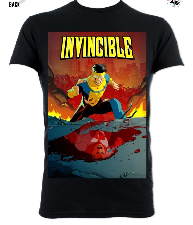 Invincible Illustrative Graphic Design Tshirts, 6 Designs Available in ...