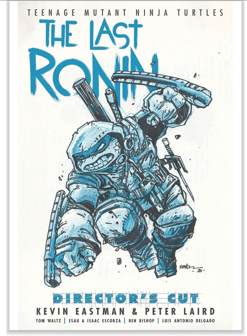 Teenage Mutant Ninja Turtles the Last Ronin Comic Ebook Pdf Download - Etsy