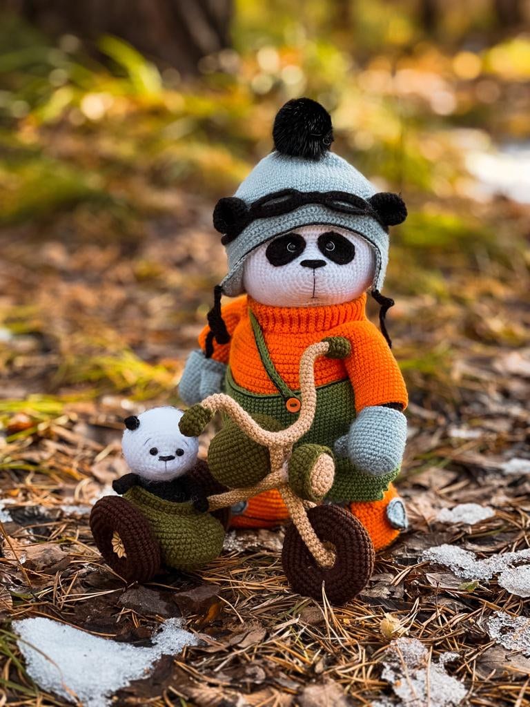 Crochet Pattern of LITTLE Panda Bears Amigurumi - Etsy