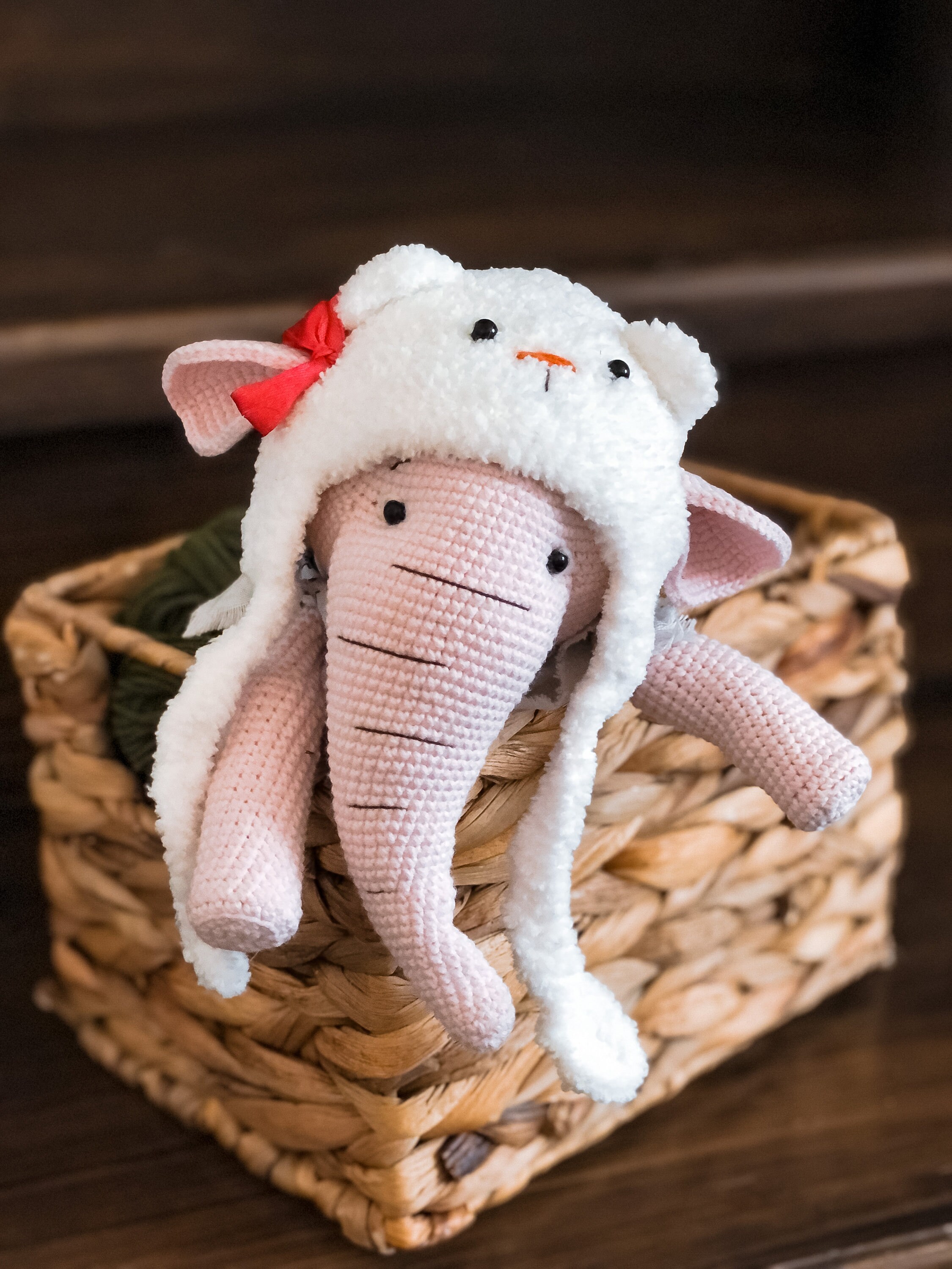 Crochet Elephant Clothes Pattern: Hat, Sundress, Coat, Shoes (PDF) - Etsy