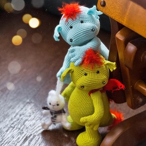 Crochet Pattern Dragon. Amigurumi Dragon - Etsy