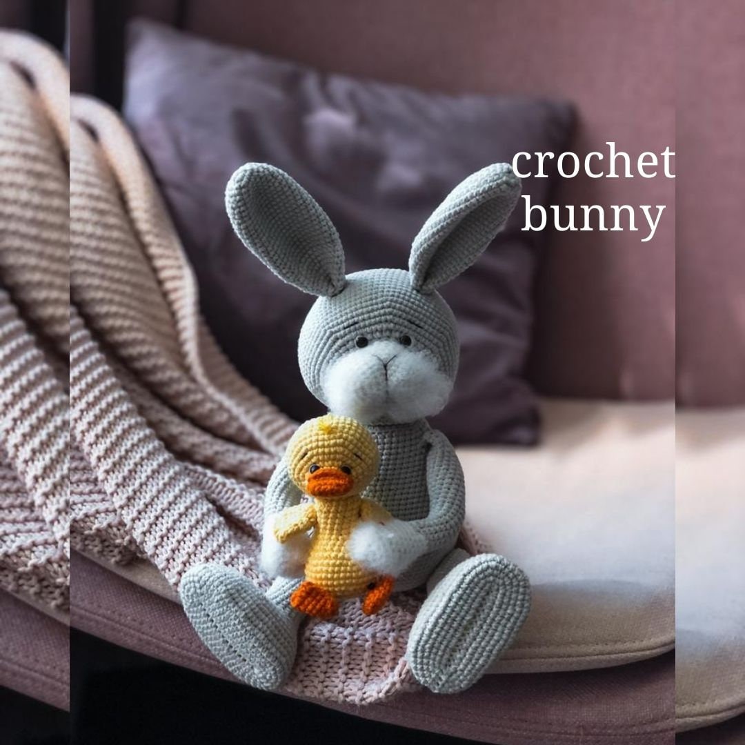Crochet Pattern Bunny - Etsy